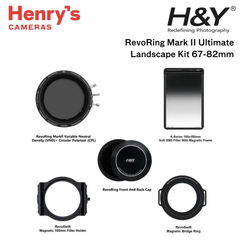 H&Y RevoRing Mark II Ultimate Landscape Kit 67-82mm